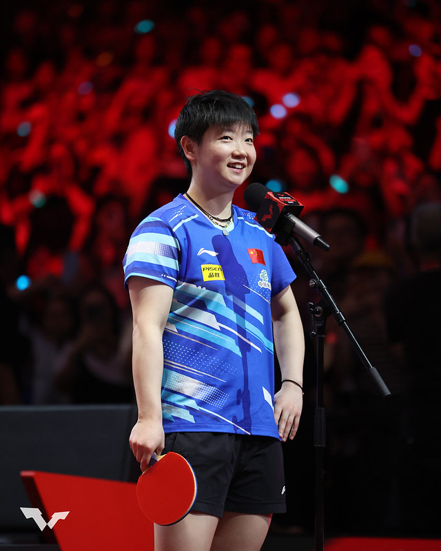 WTT》3連勝蒯曼 孫穎莎2度稱霸新加坡大滿貫賽女單 - TSNA體育新聞團隊
