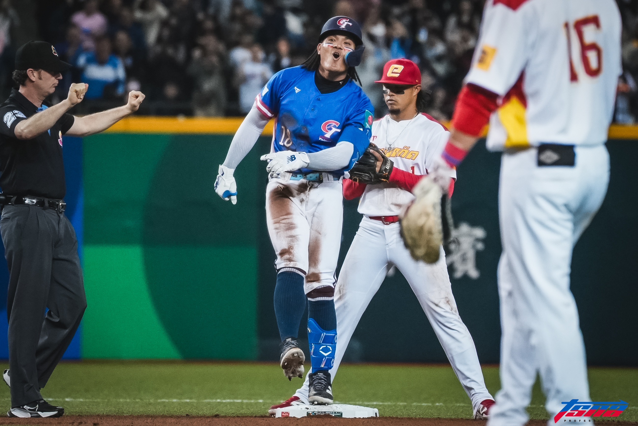 WBC資格賽》張育成雙安發威！ 中華隊6比3復仇西班牙打進經典賽 - TSNA體育新聞團隊