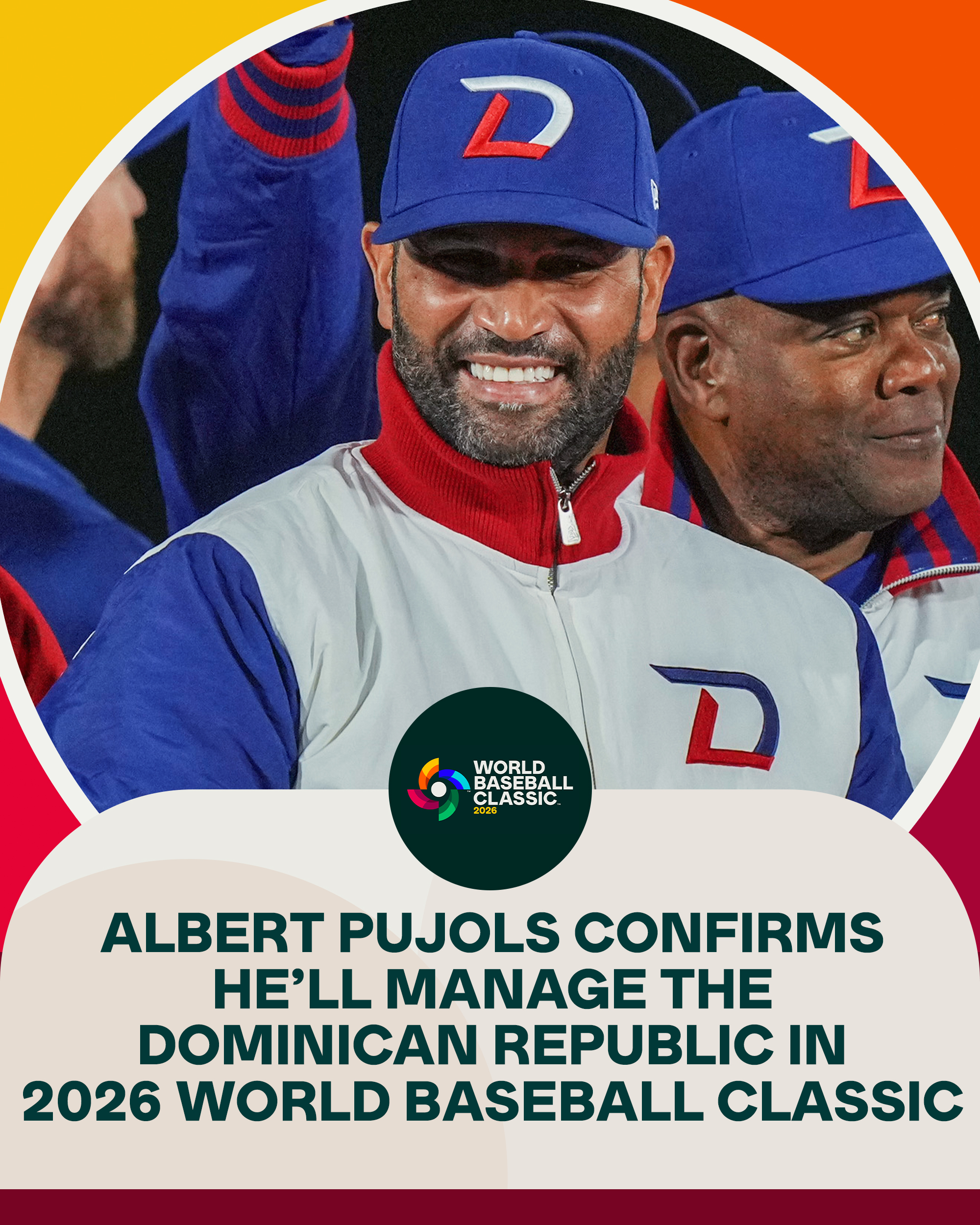 MLB》Pujols確定接任WBC多明尼加總教練 希望擔任大聯盟教頭：不會等太久 - TSNA體育新聞團隊