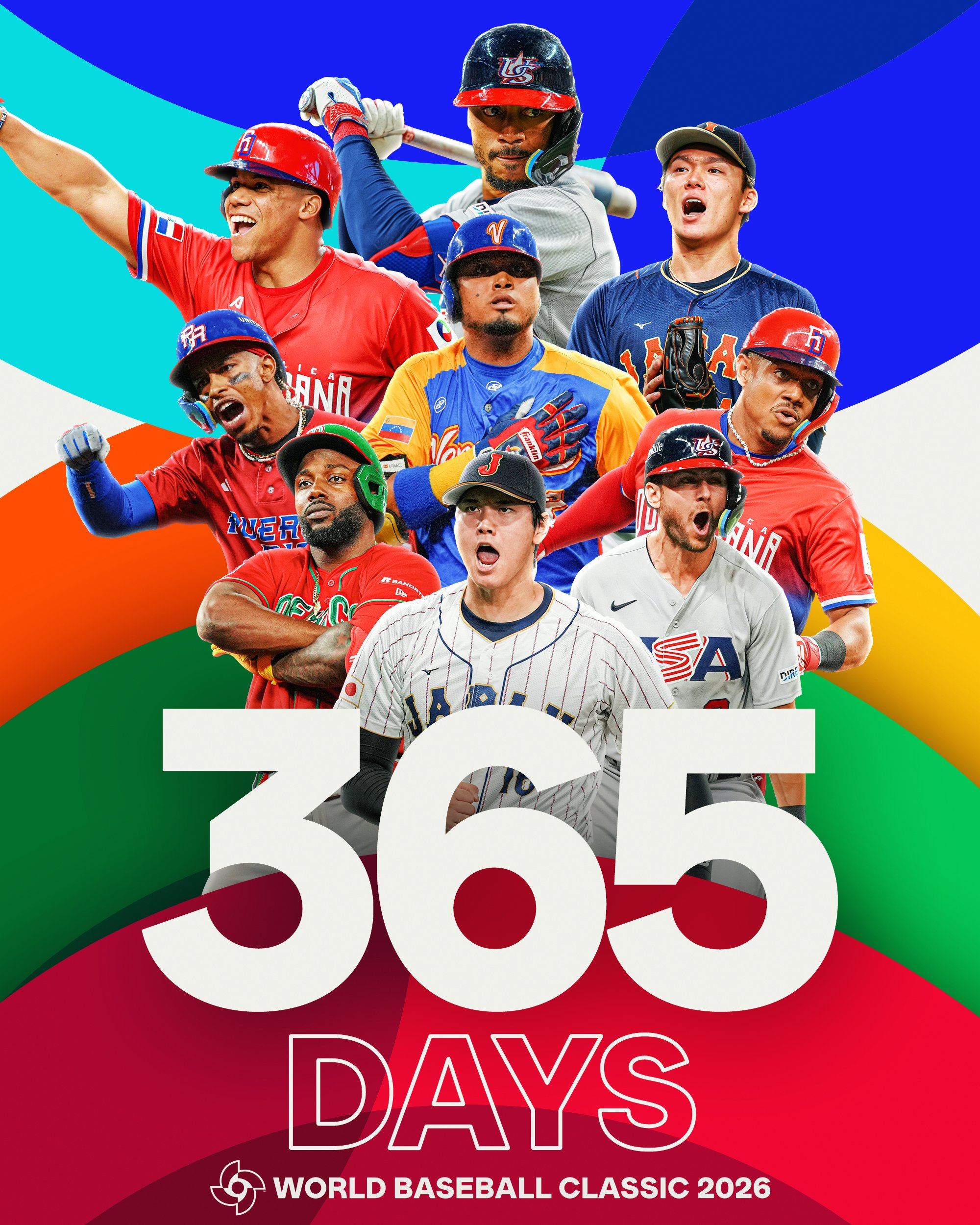 WBC》2026經典賽倒數365天開打 宣傳海報沒有中華隊 - TSNA體育新聞團隊