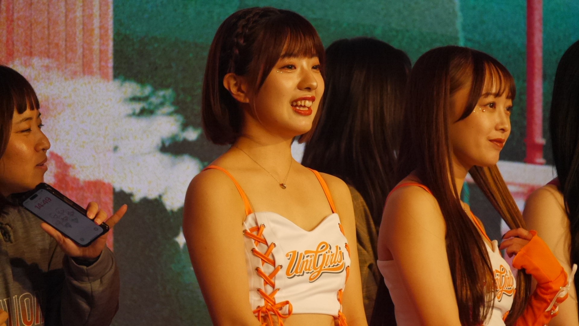 統一獅》UniGirls日籍成員希美人氣超高！ 透露最喜歡的一句話 - TSNA體育新聞團隊