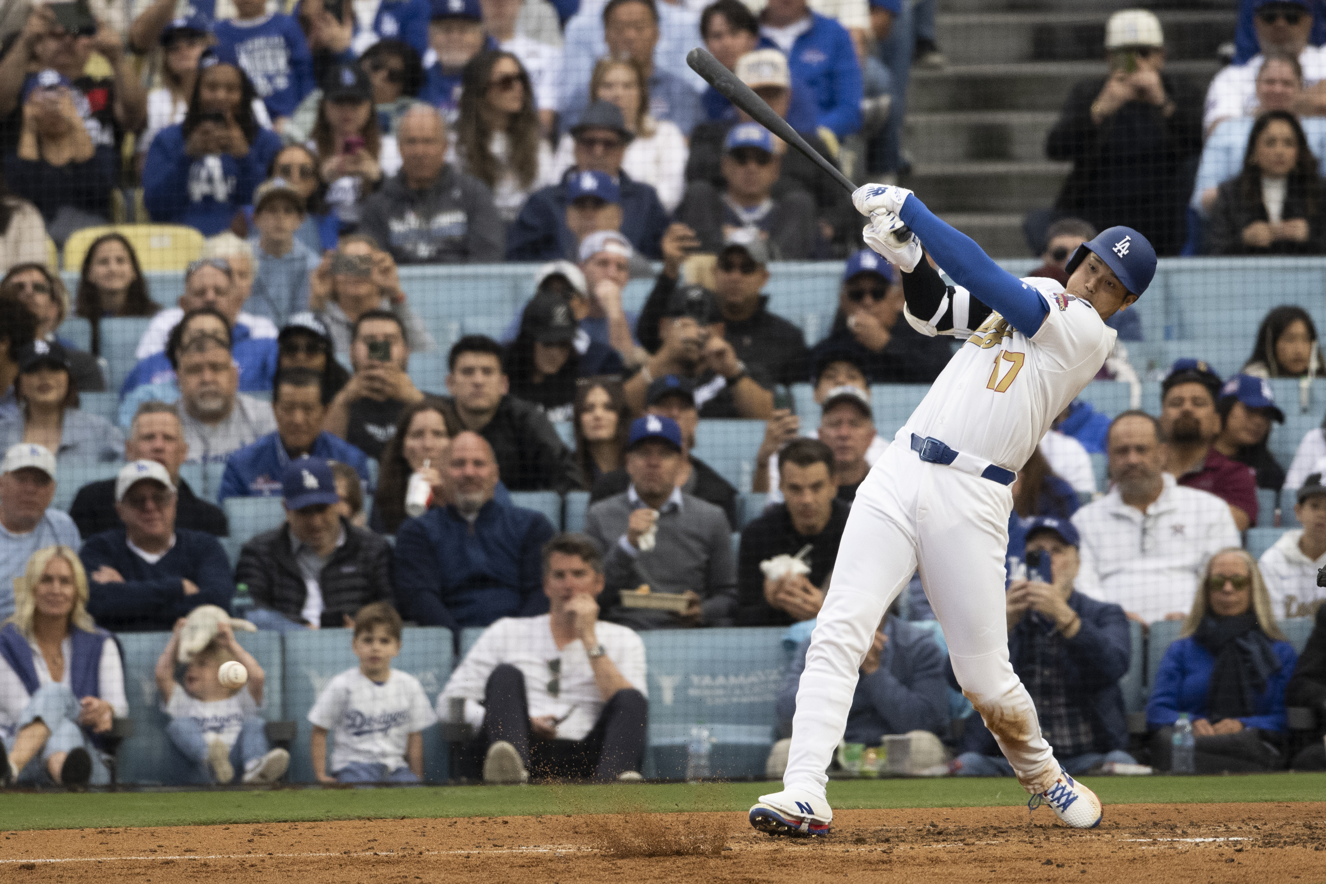 MLB》影／大谷翔平再度開轟！ 本季第二號全壘打出爐 - TSNA體育新聞團隊