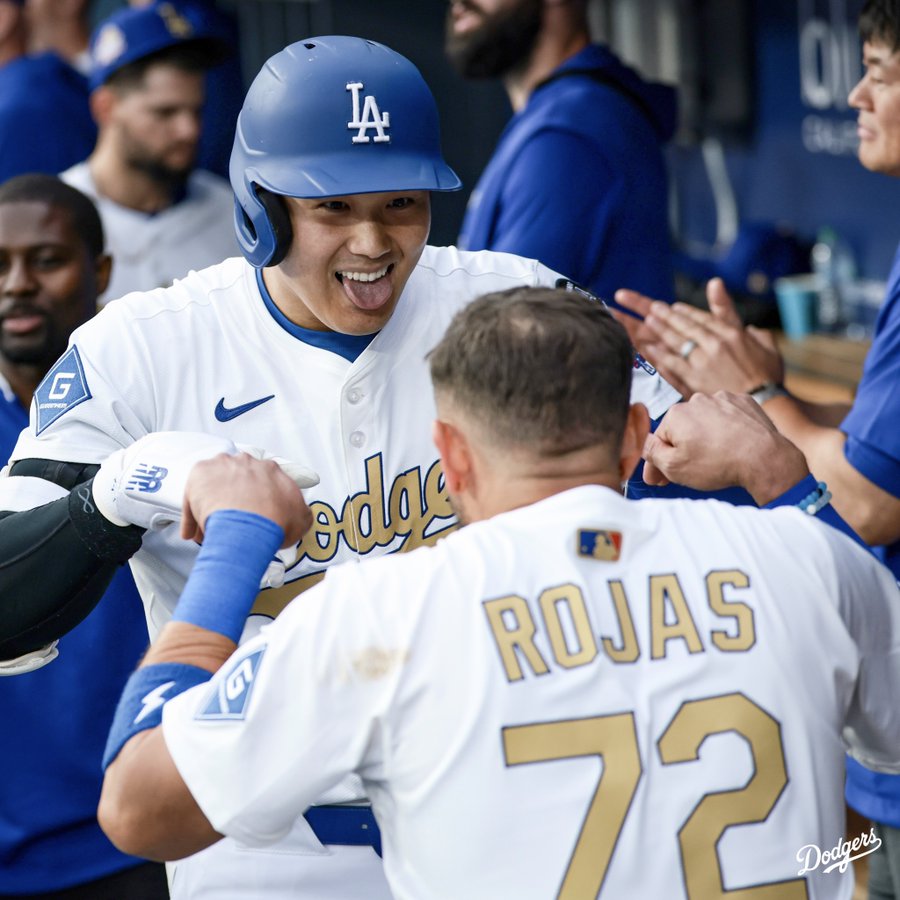MLB》影／大谷翔平娃娃日敲再見全壘打！ 道奇開季超狂8連勝 - TSNA體育新聞團隊