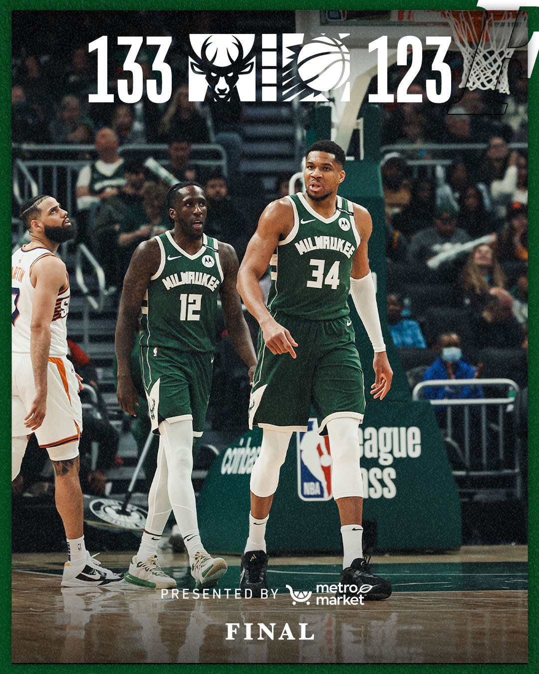 NBA》「今晚的籃框太大」 公鹿隊單場投籃命中率創紀錄 - TSNA體育新聞團隊