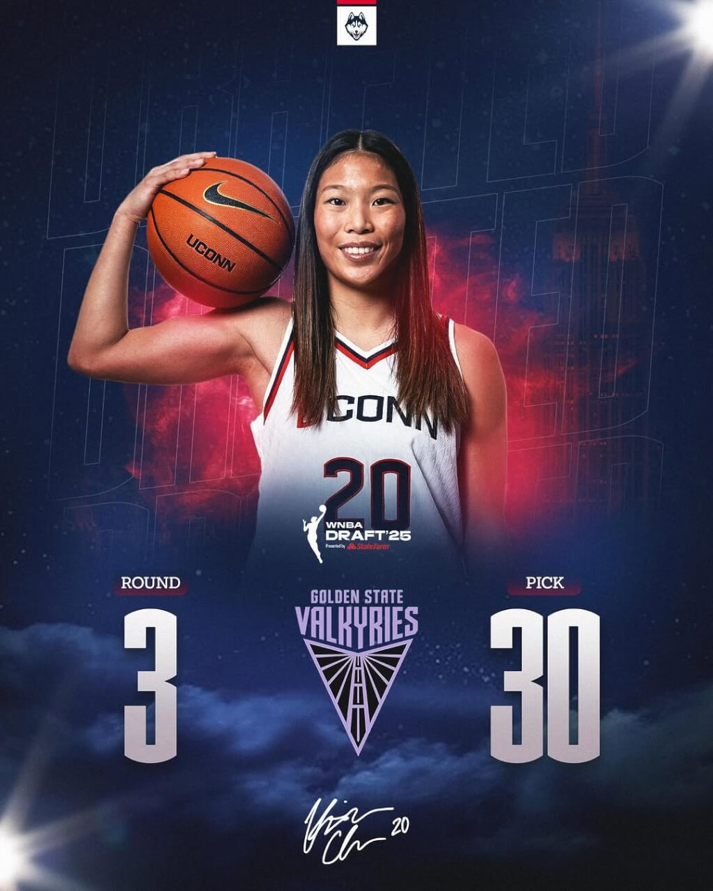 WNBA》台裔球員第一人！ 凱特琳選秀獲金州女武神青睞 - TSNA體育新聞團隊