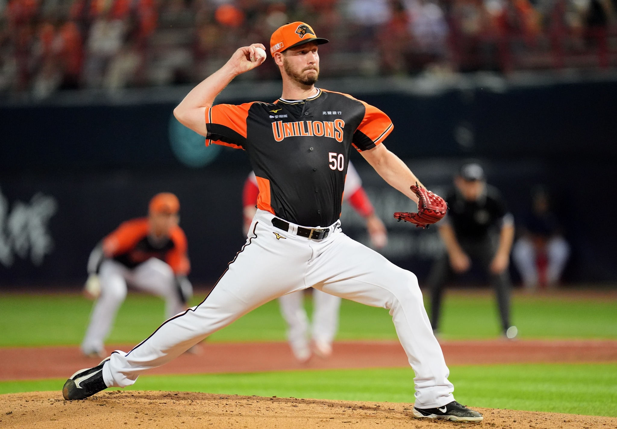 統一獅》在中職第6年達成100場先發 布雷克：代表我在這裏表現還不錯 - TSNA體育新聞團隊