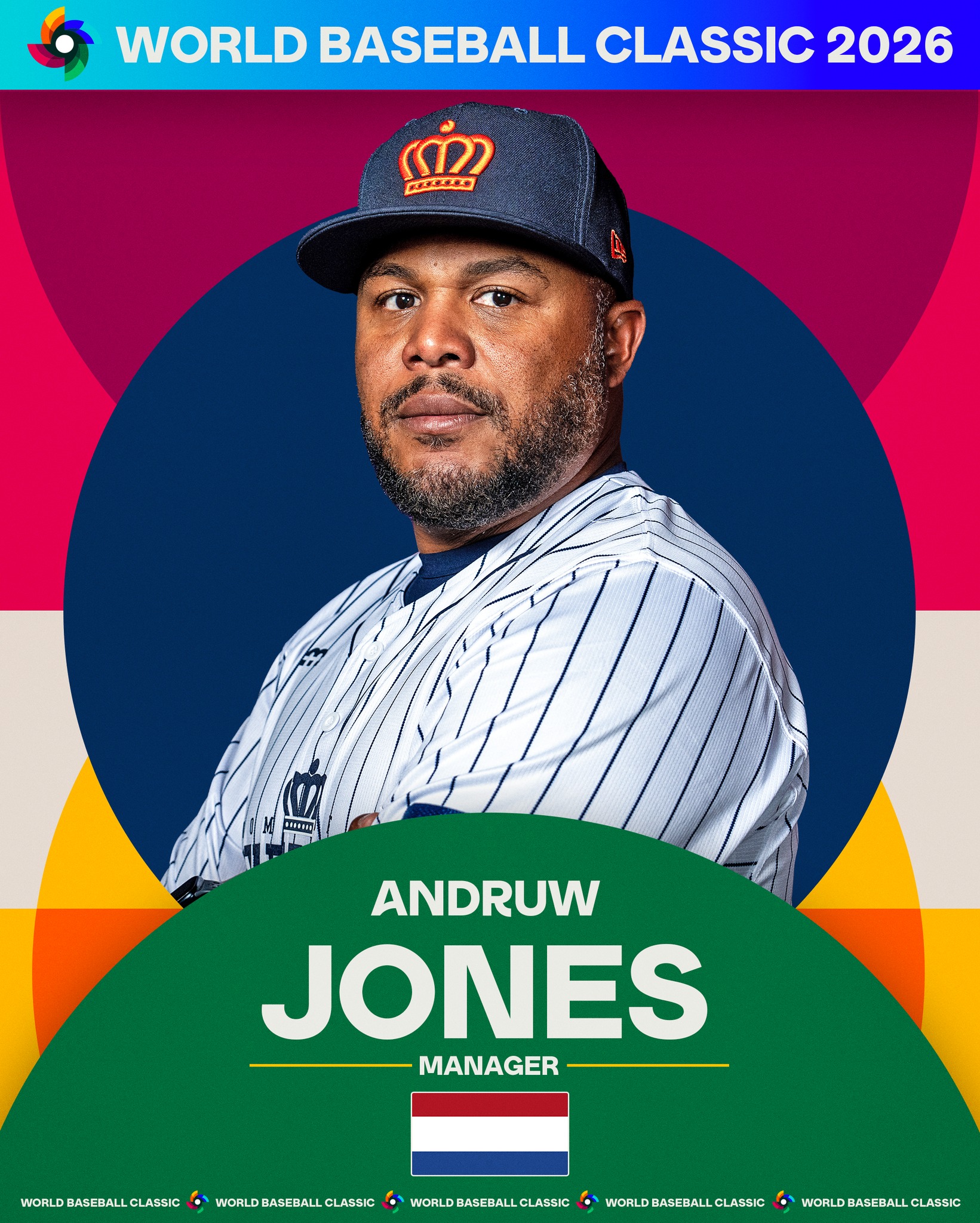 WBC》傳奇球星Andruw Jones接任荷蘭隊總教練 2013年以球員率隊奪第4 - TSNA體育新聞團隊