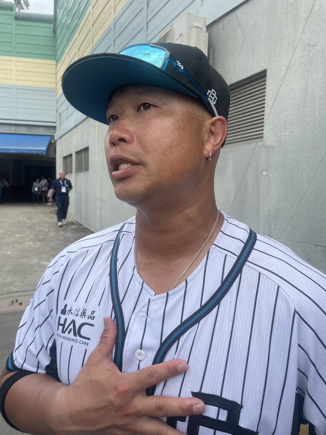 世壯運》陳冠任上演「劈腿」美技 透露「打球不是只有輸贏」 - TSNA體育新聞團隊