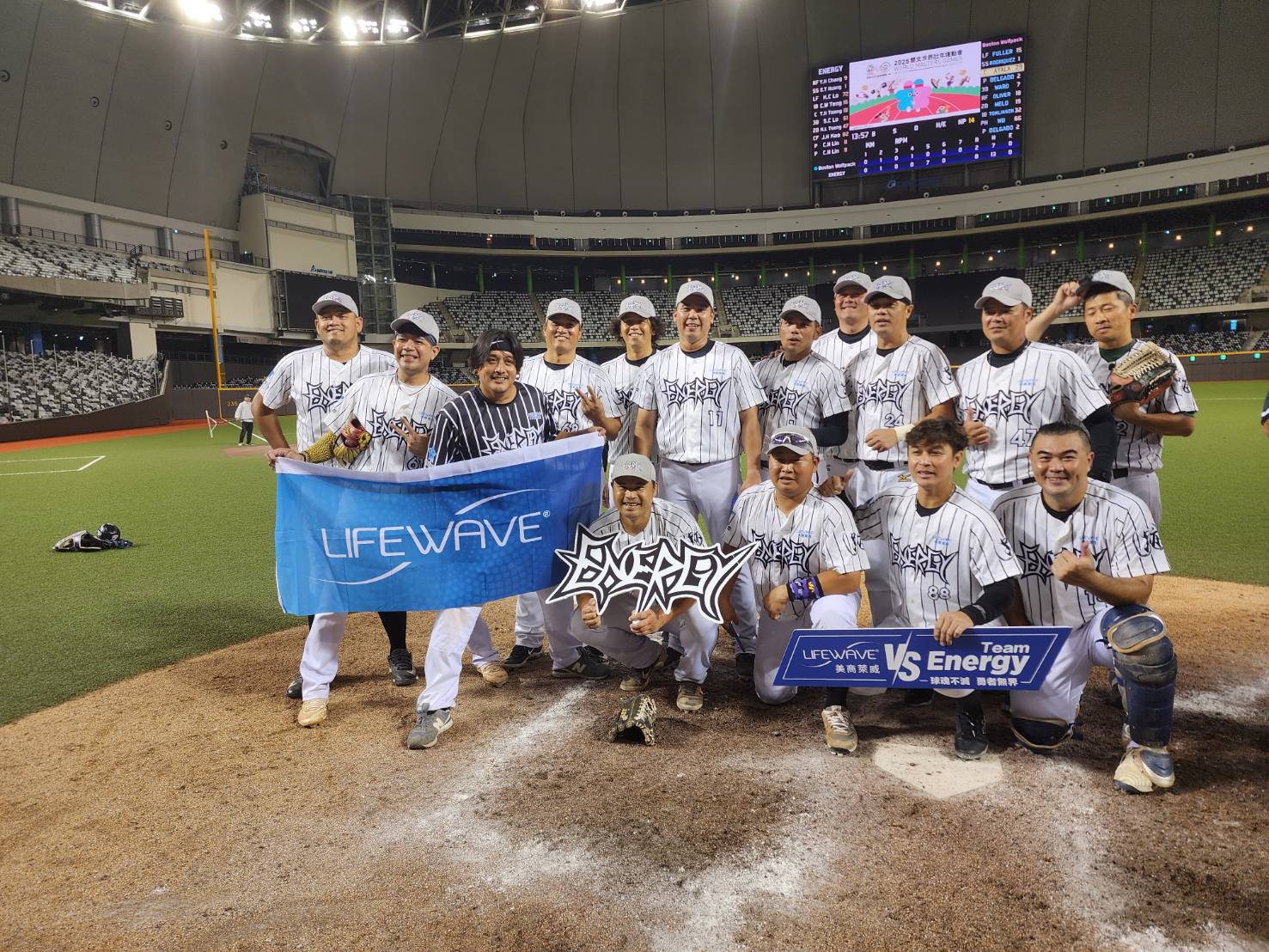 棒球》高國慶大巨蛋初體驗敲三壘打！希望中職有8隊、4顆大巨蛋 想請黃仁勳幫忙蓋 - TSNA體育新聞團隊