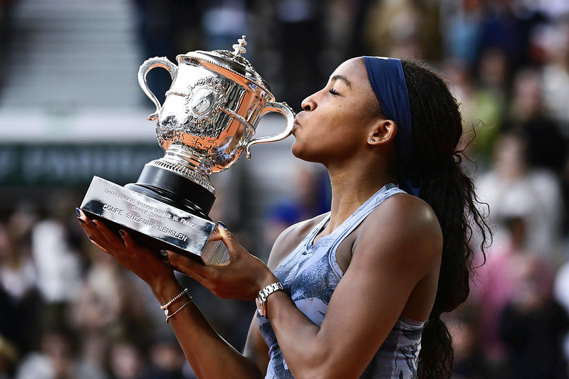 法網》首奪法網女單冠軍 Coco：這是我想贏的比賽 - TSNA體育新聞團隊