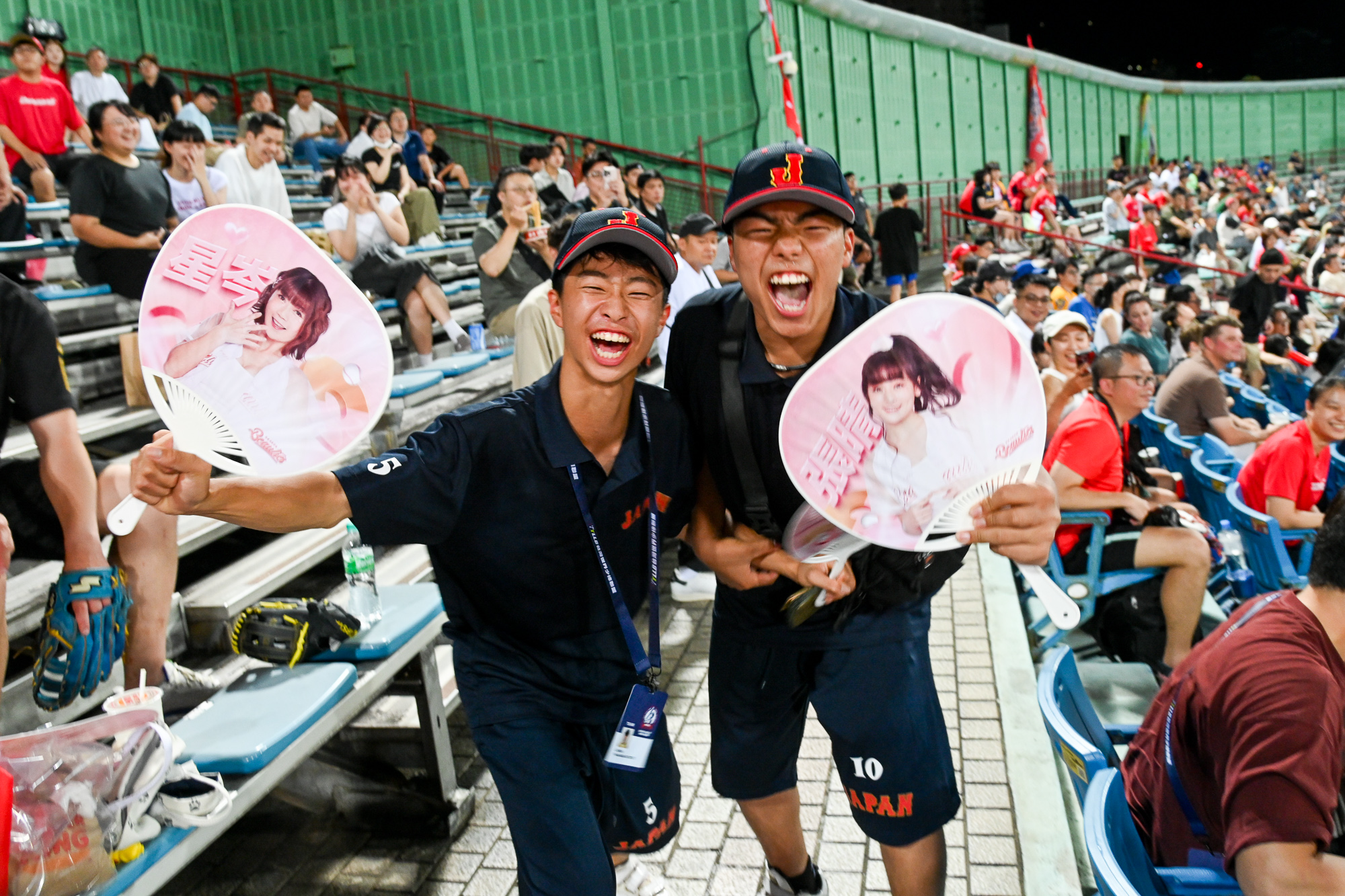 LLB中階組亞太賽》日本小將也迷中職啦啦隊！ 一見鍾情直呼「想來台打球」 - TSNA體育新聞團隊