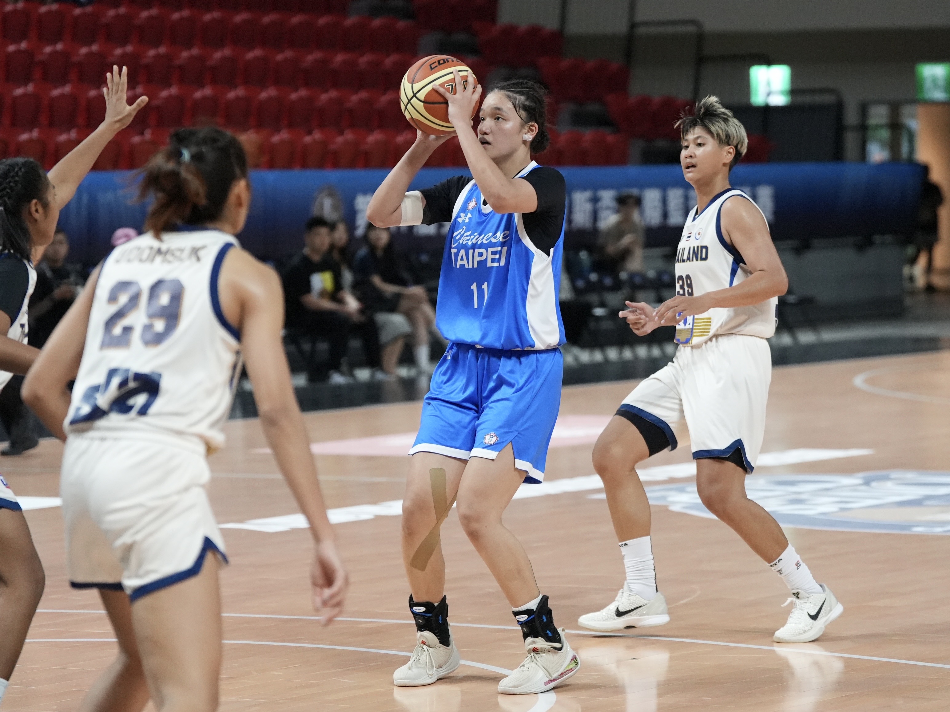瓊斯盃女籃》世大運培訓隊讓泰國隊單節僅1分 全場轟100分大勝 - TSNA體育新聞團隊