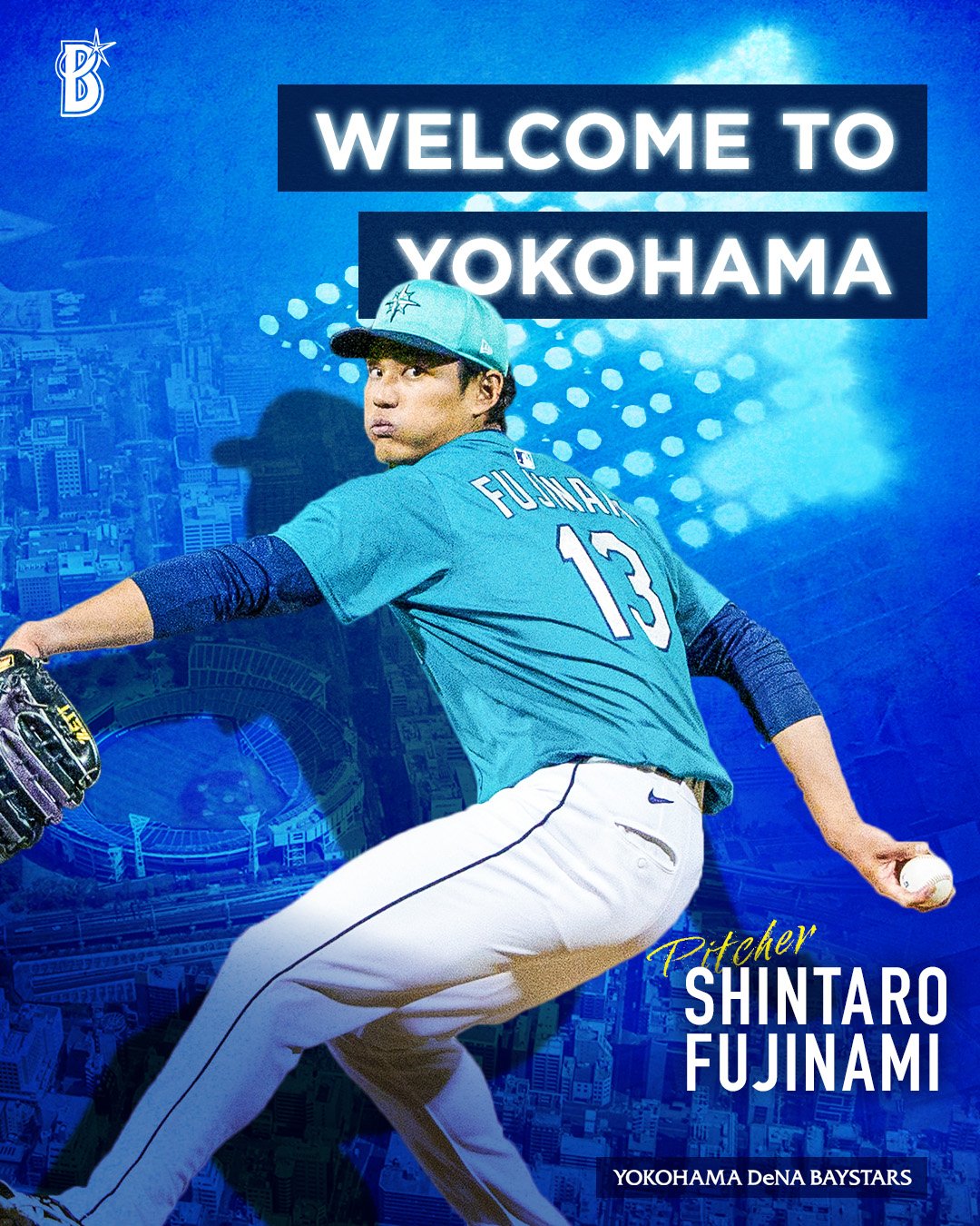 日職》藤浪晉太郎正式加盟DeNA！ 球迷嗨喊：他是最強守護神 - TSNA體育新聞團隊