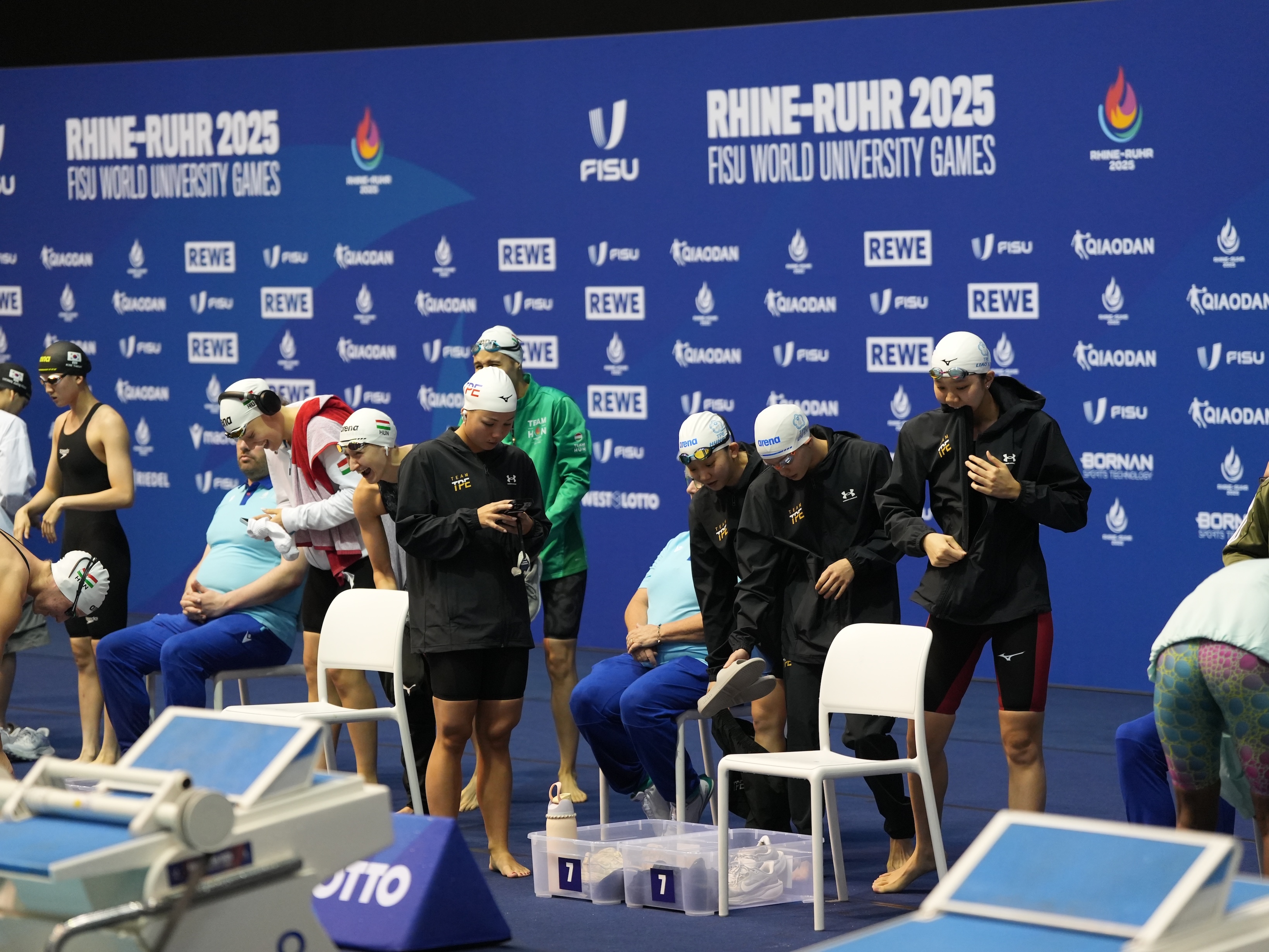 萊茵魯爾世大運》廖祐菲、劉姵吟、洪潔瑜、韓安齊 接力挺進決賽 - TSNA體育新聞團隊