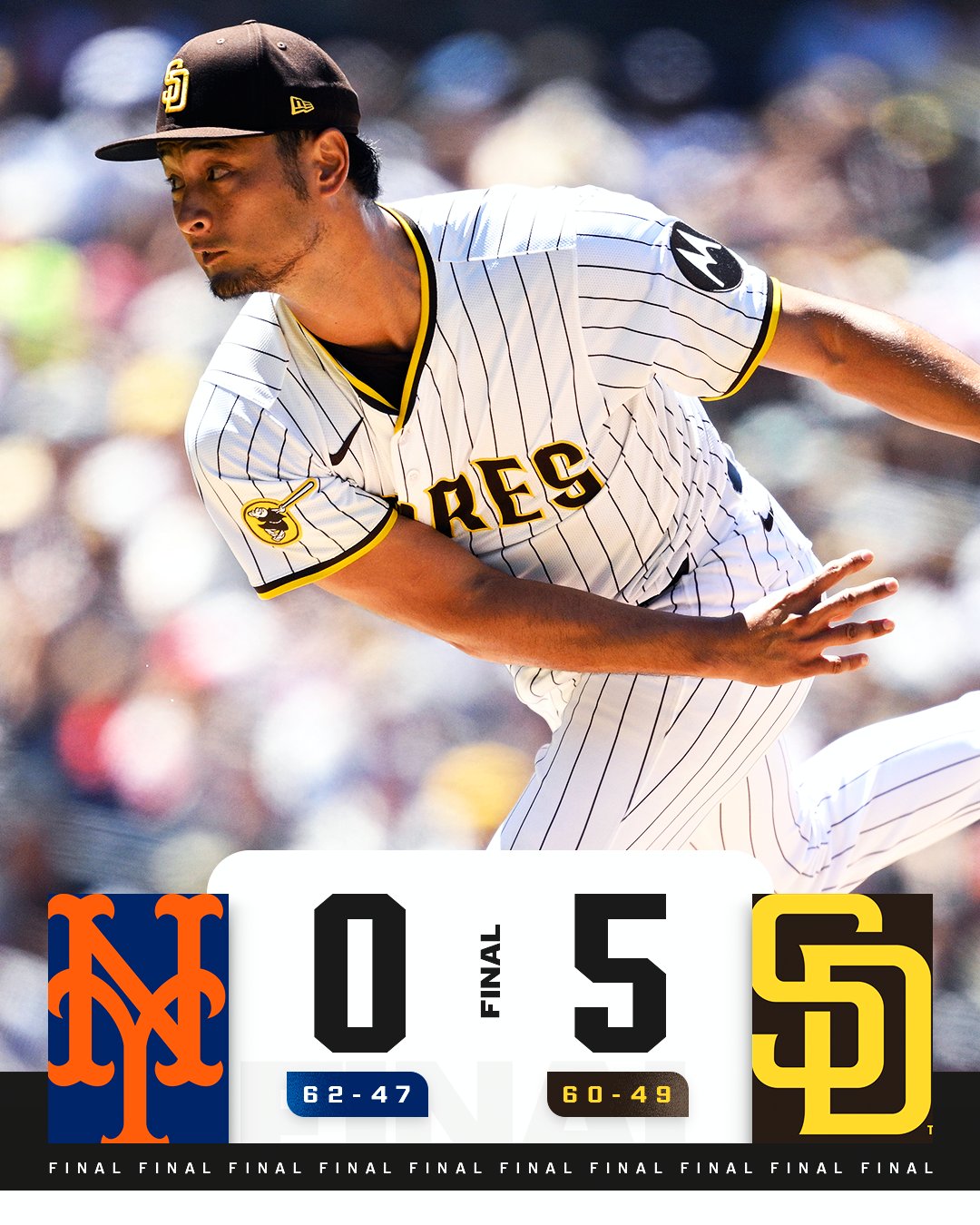 MLB》達比修有生涯204勝超越黑田博樹大紀錄！ 美日勝投合計第一感謝野茂英雄 - TSNA體育新聞團隊