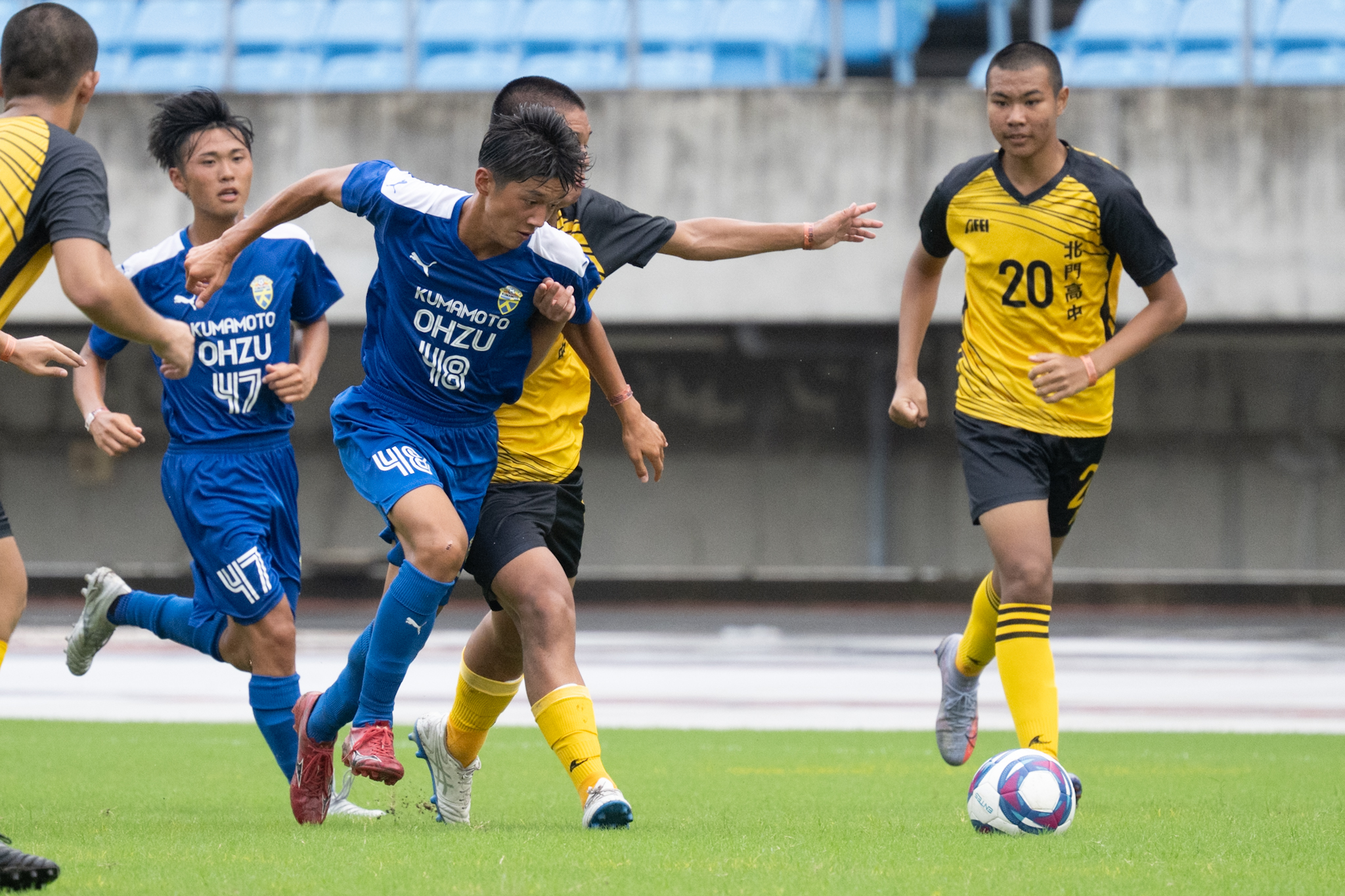 足球》大津高校大勝北門高中 不愧全日本第一球隊 - TSNA體育新聞團隊