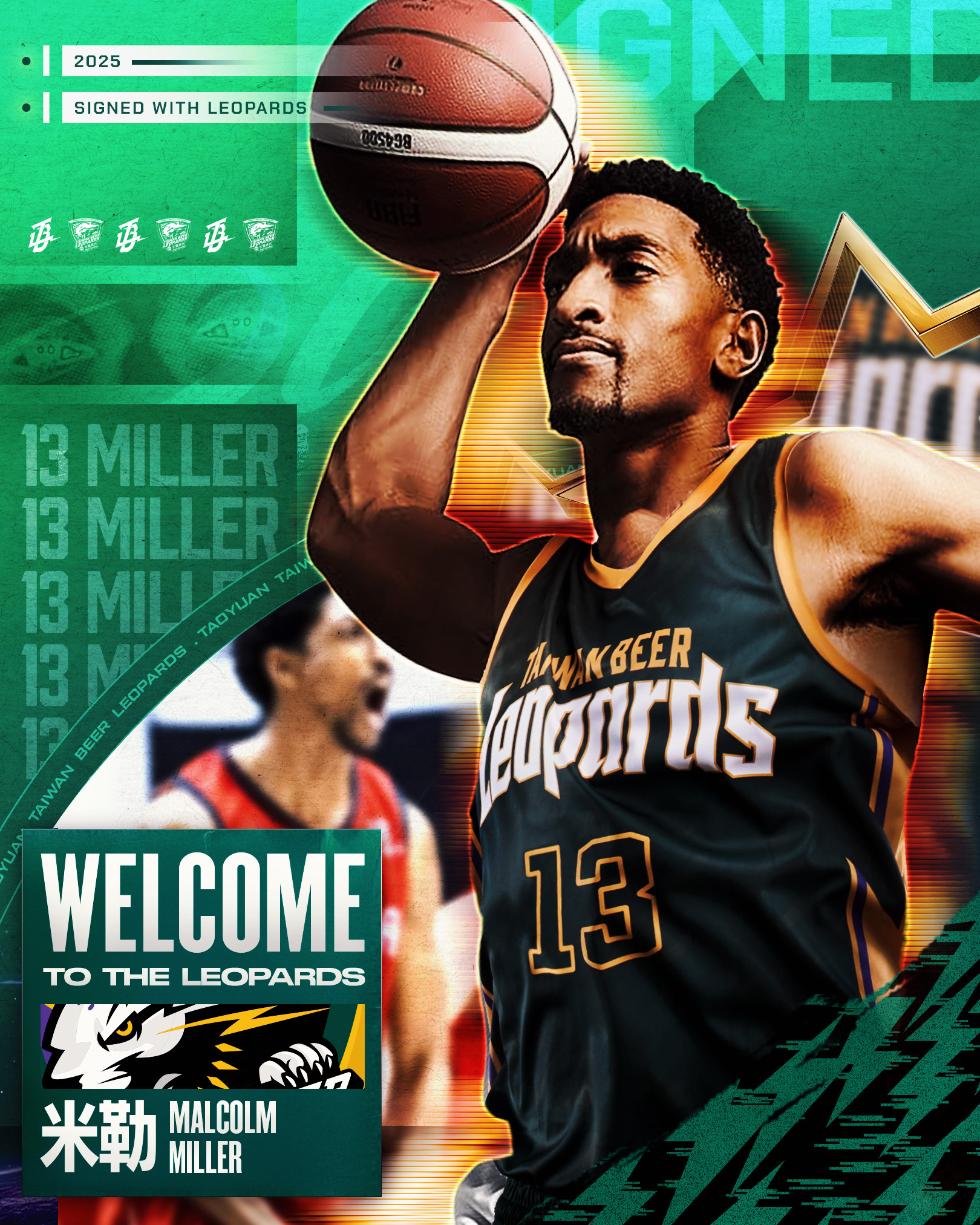 TPBL》雲豹簽下前戰神洋將米勒 新賽季四外援陣容到齊 - TSNA體育新聞團隊