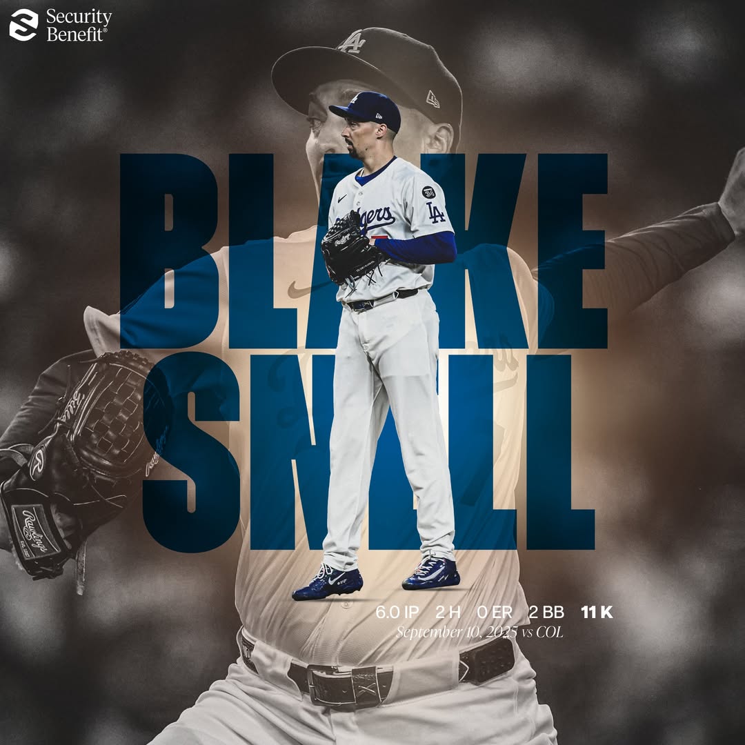 MLB》Snell送11三振、Betts滿貫砲 道奇國聯西區封王魔術數字降至「13」 - TSNA體育新聞團隊