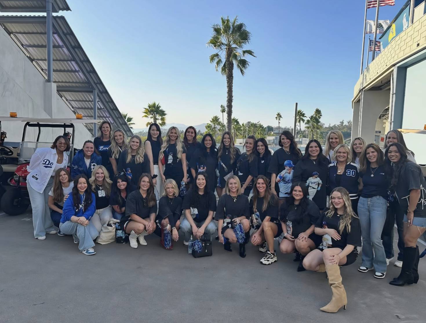 MLB》最美焦點！道奇大嫂團場邊助陣 大谷翔平太太真美子亮相 - TSNA體育新聞團隊